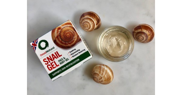 snail gel skincare hyaluronic